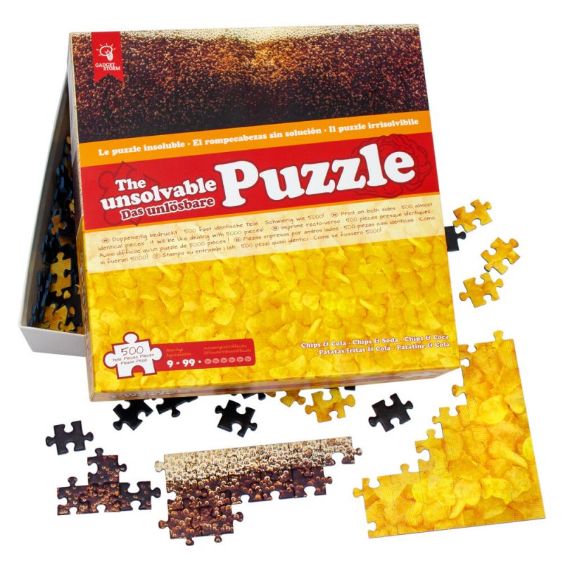 Das unmögliche Puzzle - unlösbares Puzzle - Chips & Cola