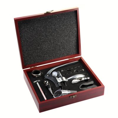 Premium Wein Sommelier Set - 10-teiliges Weinzubehör